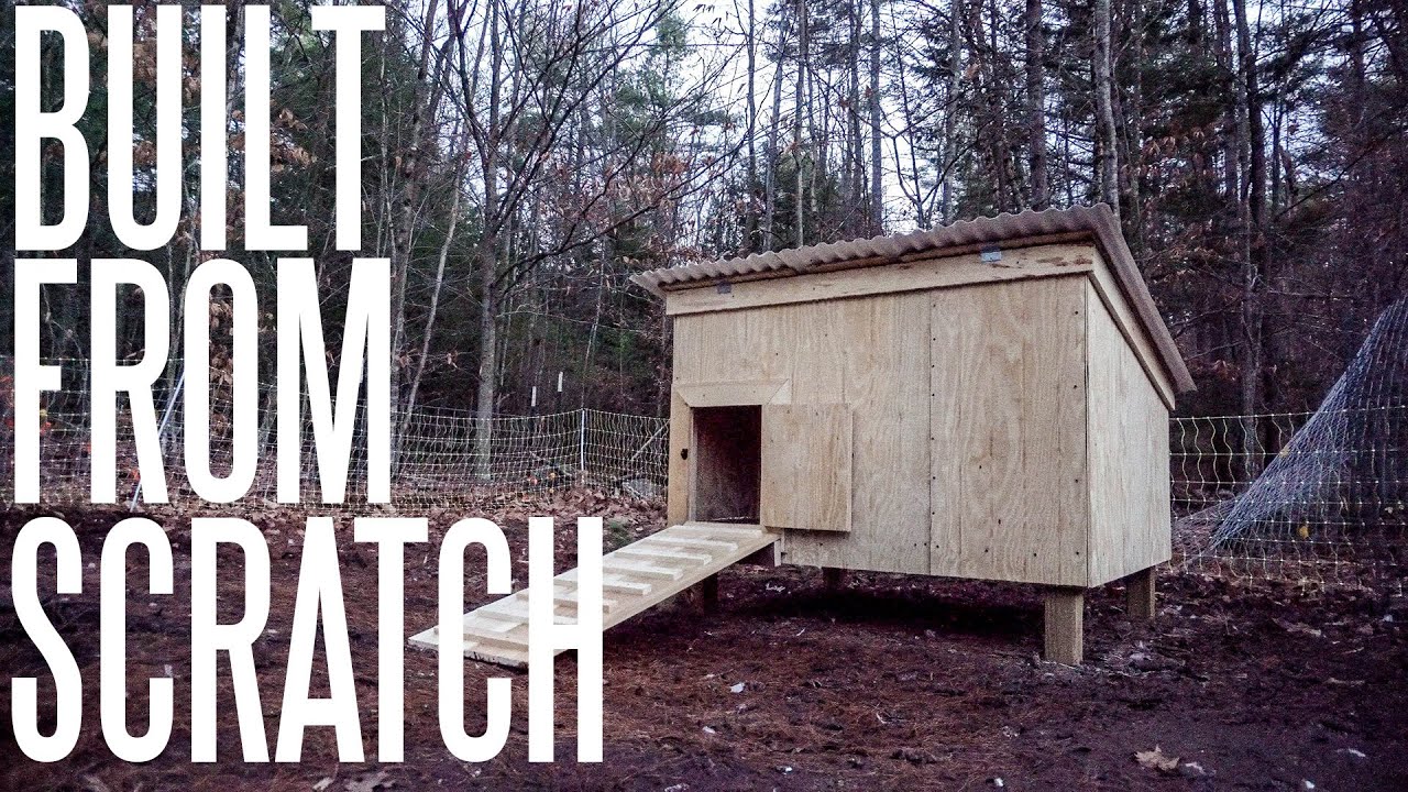The Entire Duck House From Start To Finish! (In 10 Minutes) - YouTube