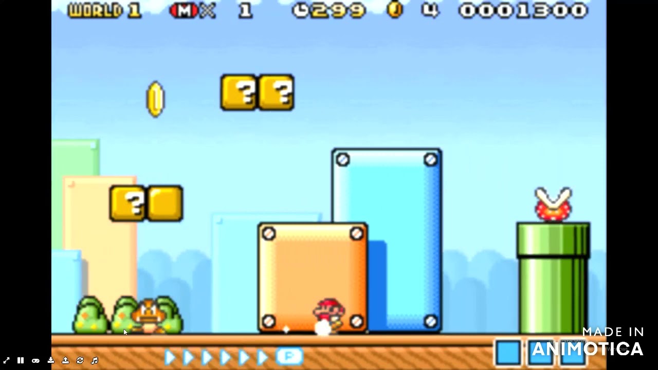 Super Mario Advance 4 Speed Glitch (Emulator Only) - YouTube