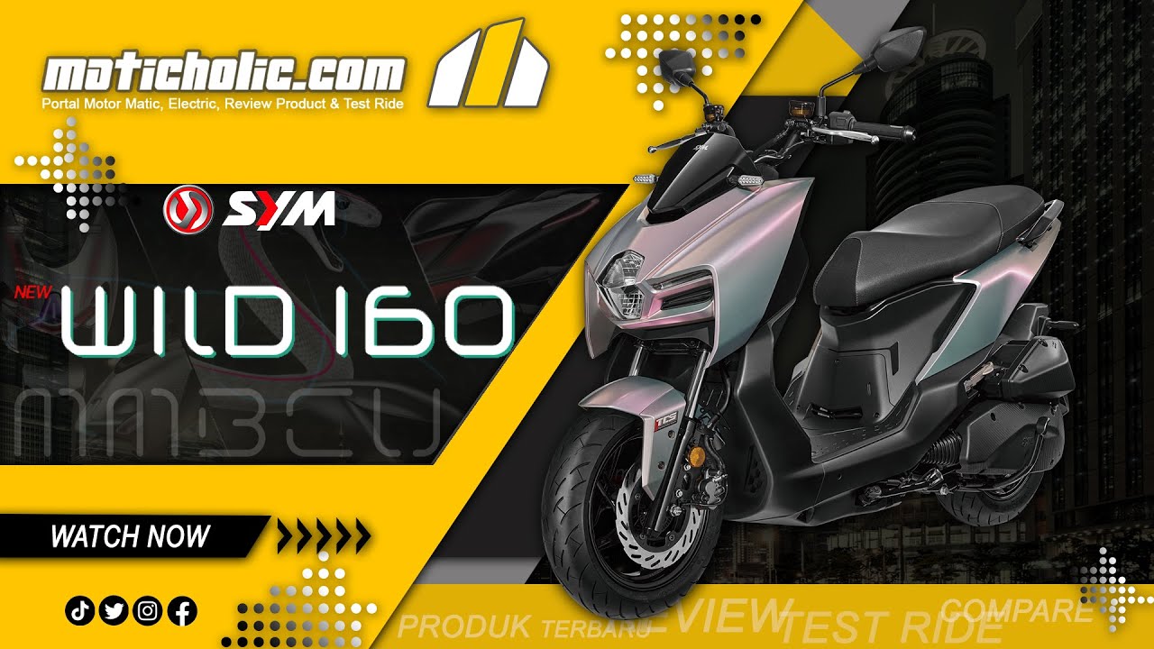 SKUTIK BERSISIK TITISAN ULAR MAMBA - SYM MBBCU/WILD 160 | MATICHOLIC TV - YouTube
