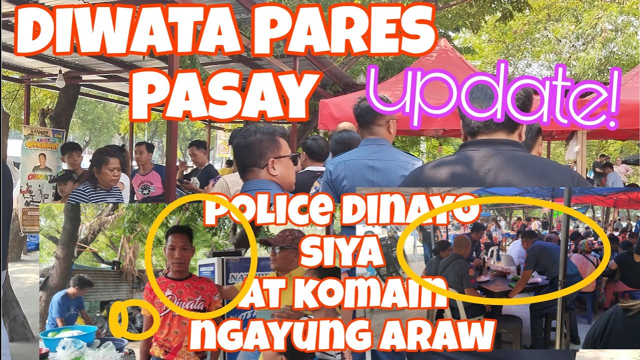 DIWATA PARES Pasay Police Dami dto kumain - YouTube