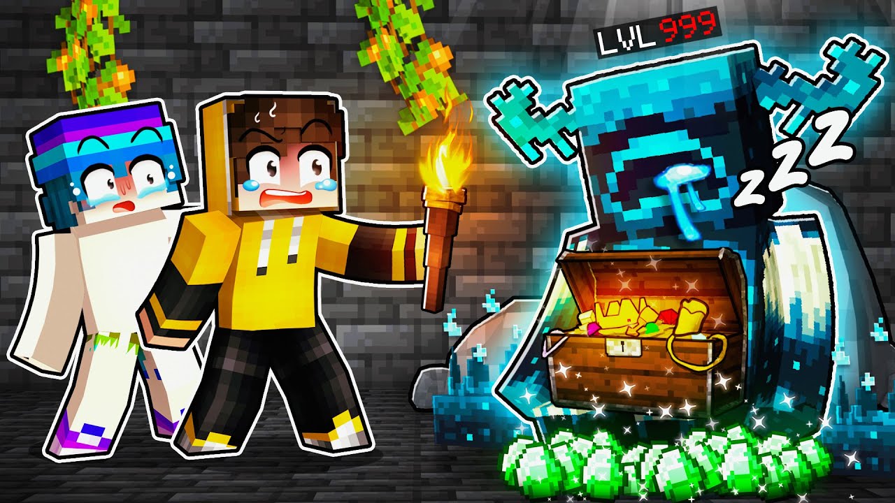 7 vs. YouTuber in Minecraft! (wir KLAUEN die ITEMS vom MONSTER) Folge 7 ...