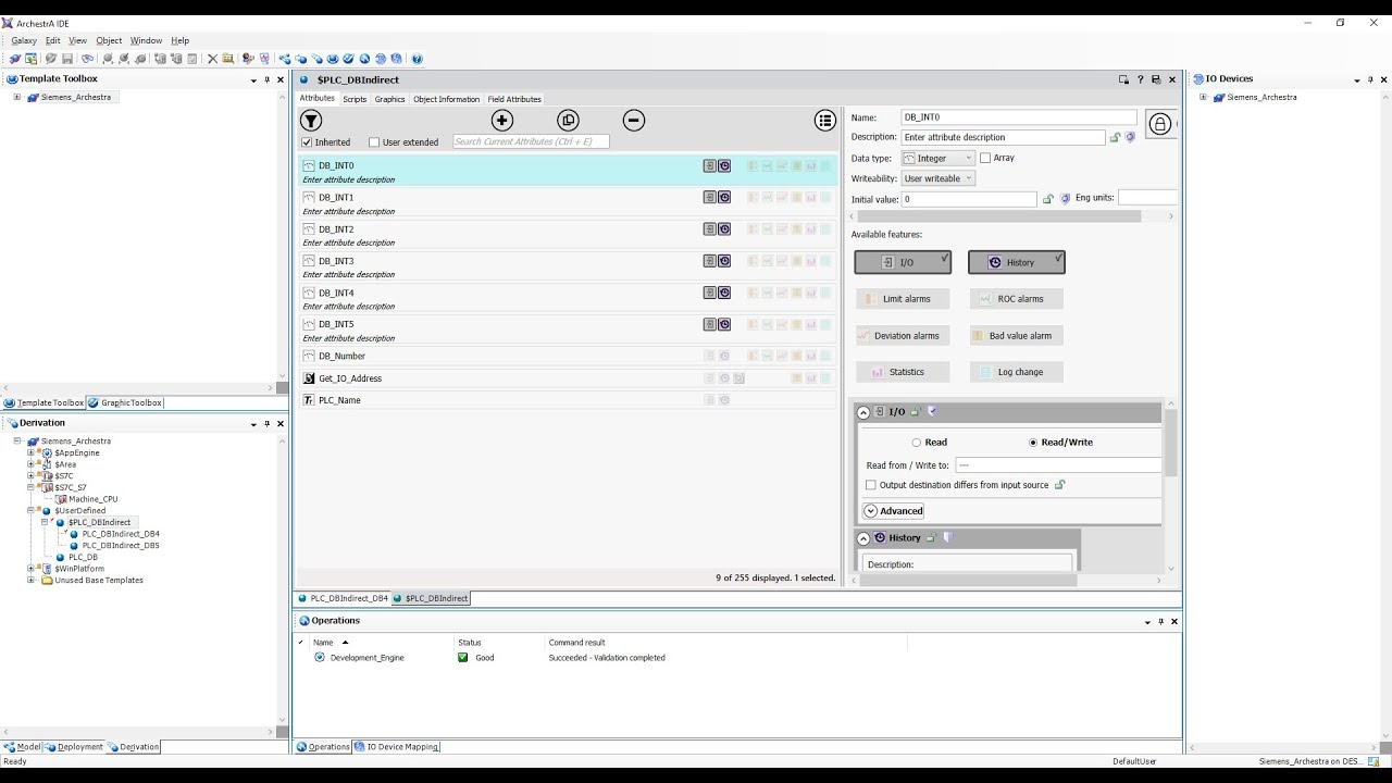 Wonderware Archestra Creating Derived Template And Instance And Adding Script Part 2 Youtube