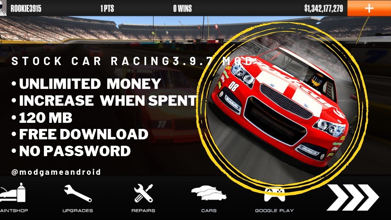 Stock Car Racing 3.9.7 Mod Unlimited Money Increase When Spent- Terbaru ...