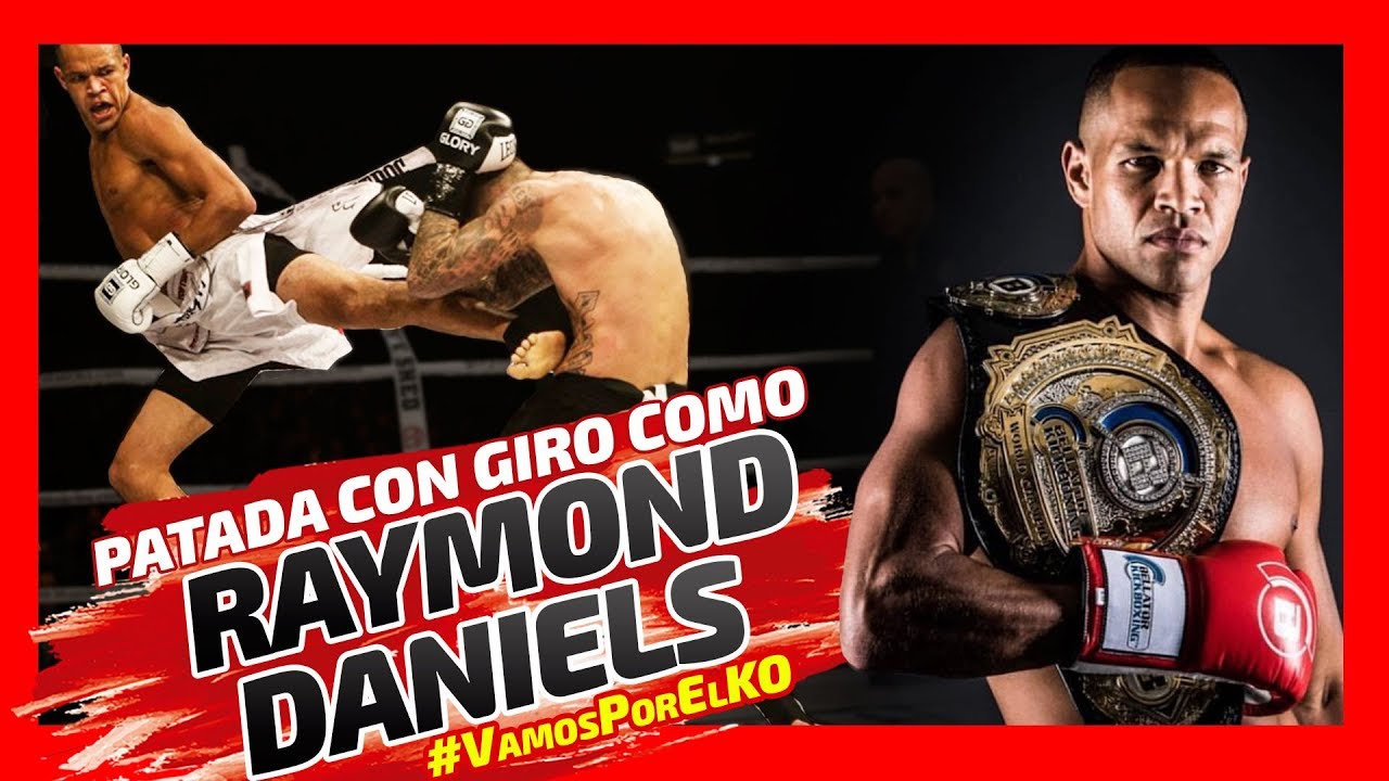 🔥(Tutorial) PATADA como RAYMOND DANIELS | kickboxing, karate, mma, tkd ...