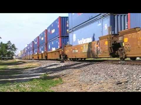 UP 4756 Leads A ZTUCS East, 6-6-09 - YouTube