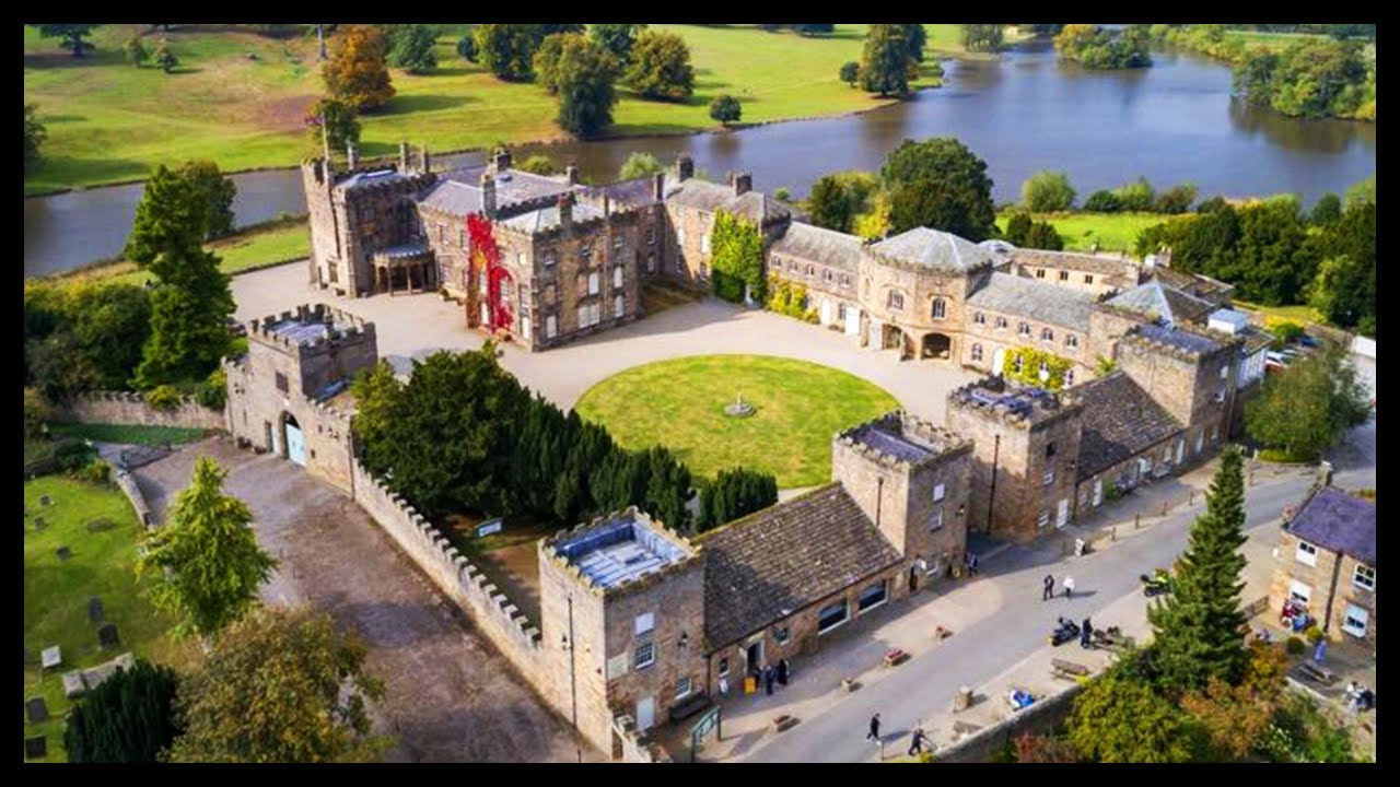 Historic 14th Century Castle Estate Ripley, north Yorkshire, England ...