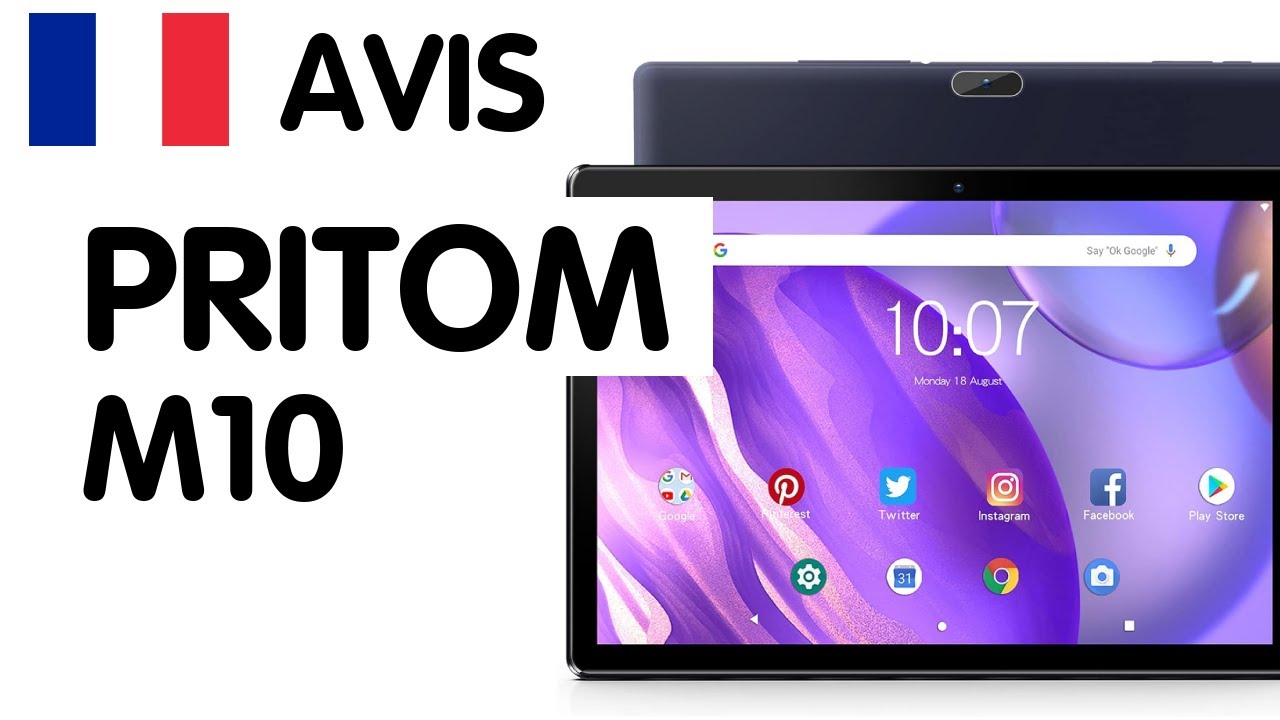 🇫🇷 Avis Tablette Pritom M10 : La tablette qui va révolutionner votre ...