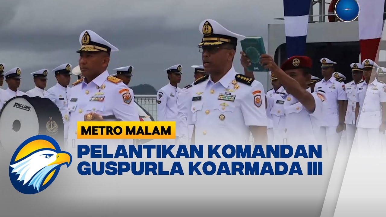 Pelantikan Komandan Guspurla Koarmada III Digelar di Atas KRI Teluk ...
