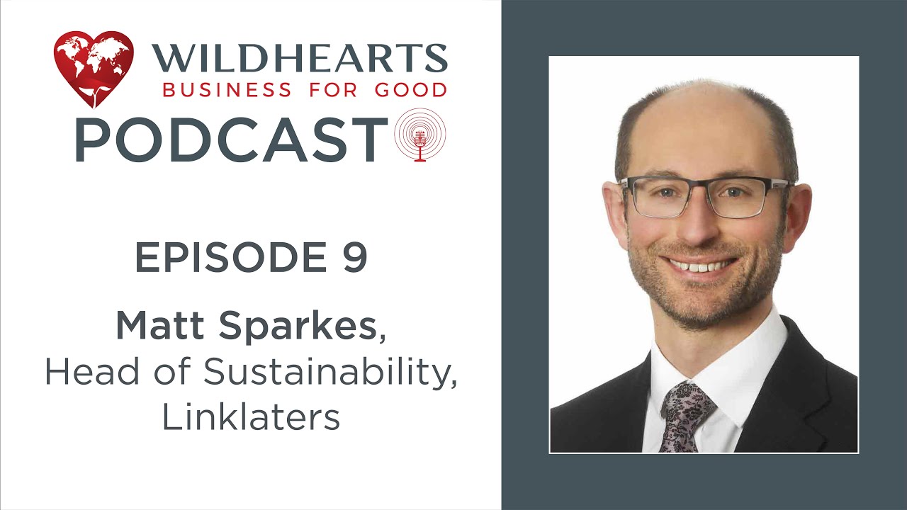 Matt Sparkes, Head of Sustainability, Linklaters - Business for Good ...