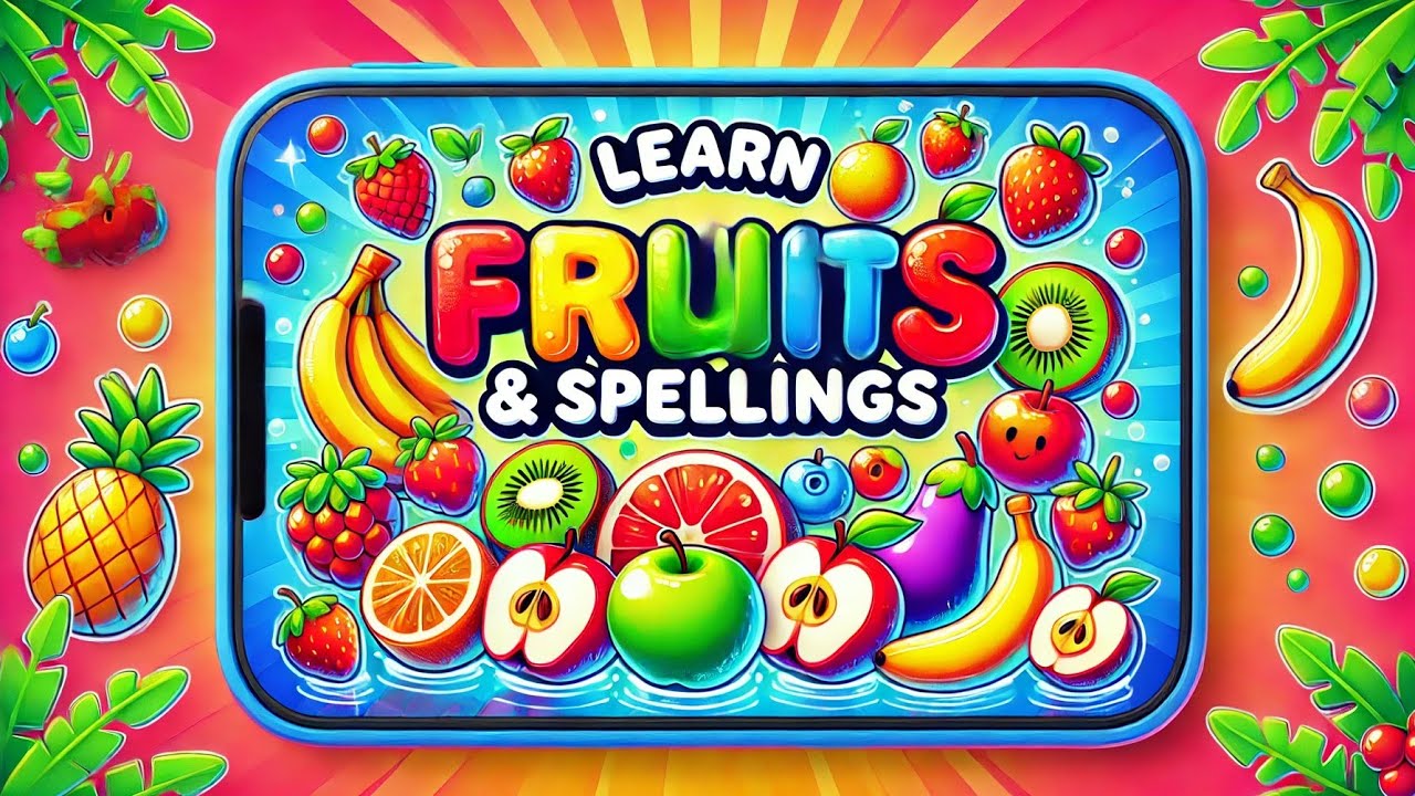 "Fig Spelling for Kids!"I"Spell Dragon Fruit & More!"I "Learn to Spell ...
