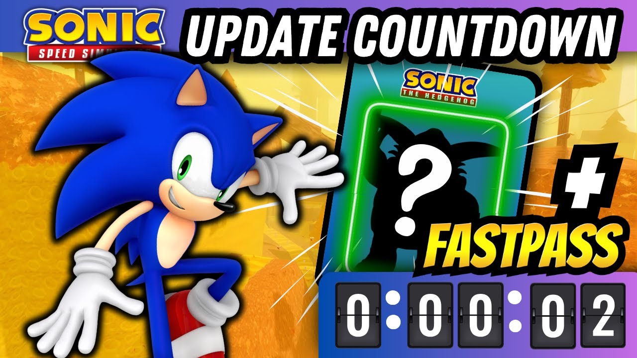 Livestream: UPDATE COUNTDOWN | Sonic Speed Simulator - YouTube
