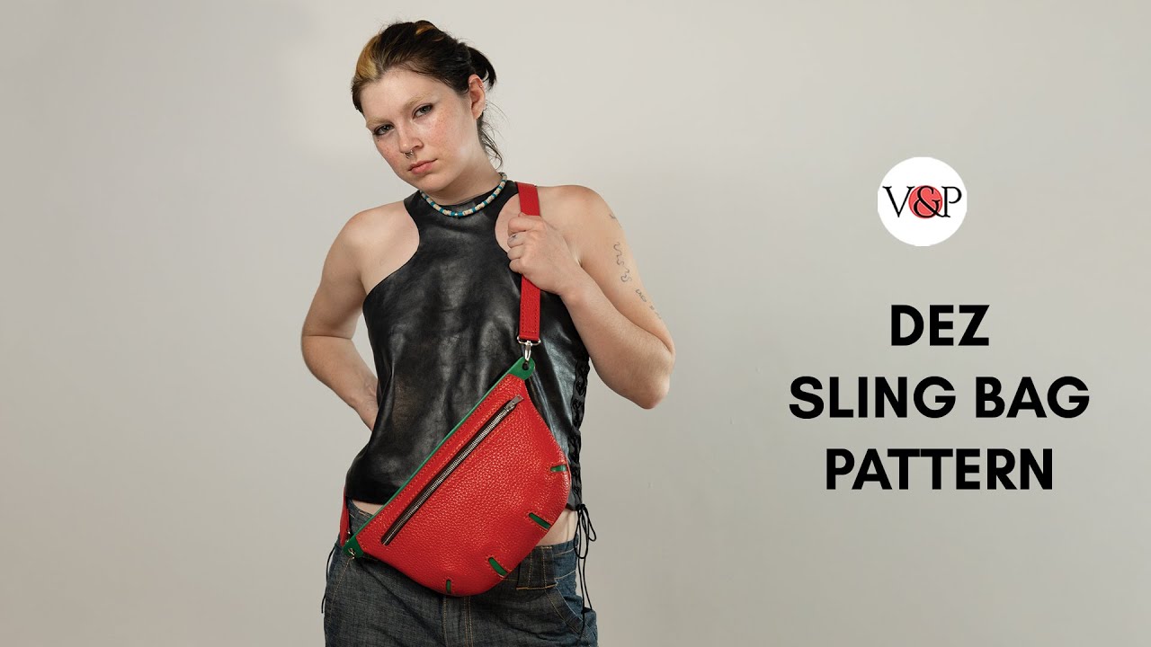 How to Make Dez Sling Bag (Link to Pattern in Description) - YouTube