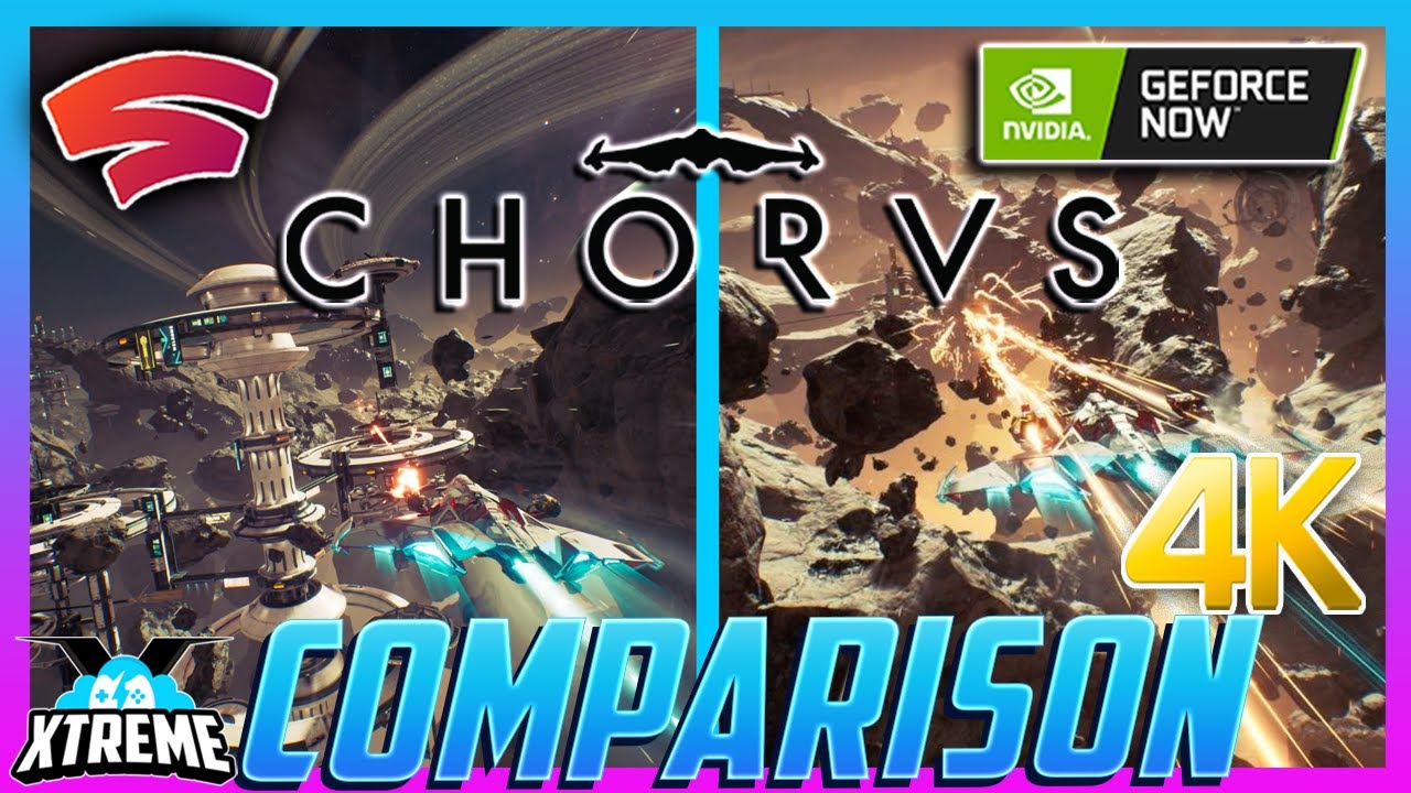 Chorus Google Stadia 4K vs GeForce NOW RTX 3080 4k - YouTube