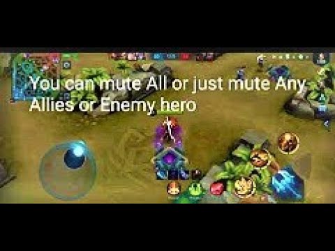 How to Mute Chat in Mobile Legend - YouTube