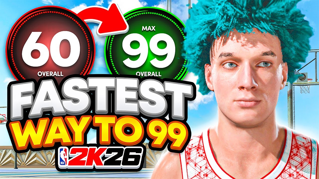 FASTEST 99 OVERALL METHOD in NBA 2K26 - HOW TO GET 99 OVERALL in ONE ...