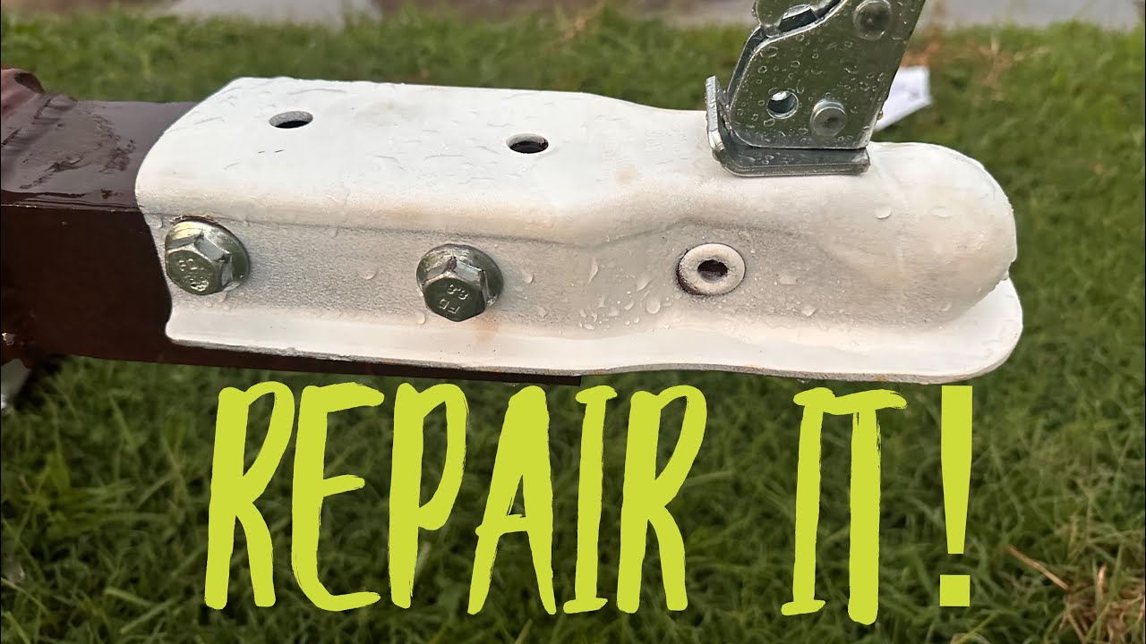 How To Rebuild a Trailer Coupler using Salvaged Parts from a new ...