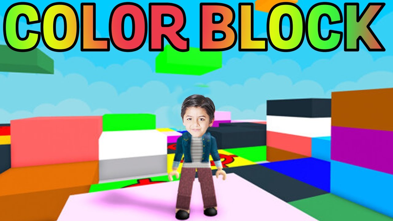 "Surviving the Fall! Crazy Color Block Challenge in Roblox!" - YouTube