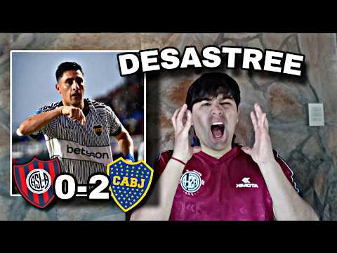 AHHH ROMPO TODO || HINCHA DE SAN LORENZO REACCIONA || SAN LORENZO 0 BOCA 2