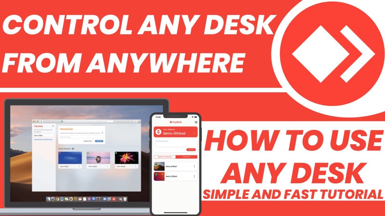 Control Any Android device or Computers Remotely | How To Use AnyDesk ...