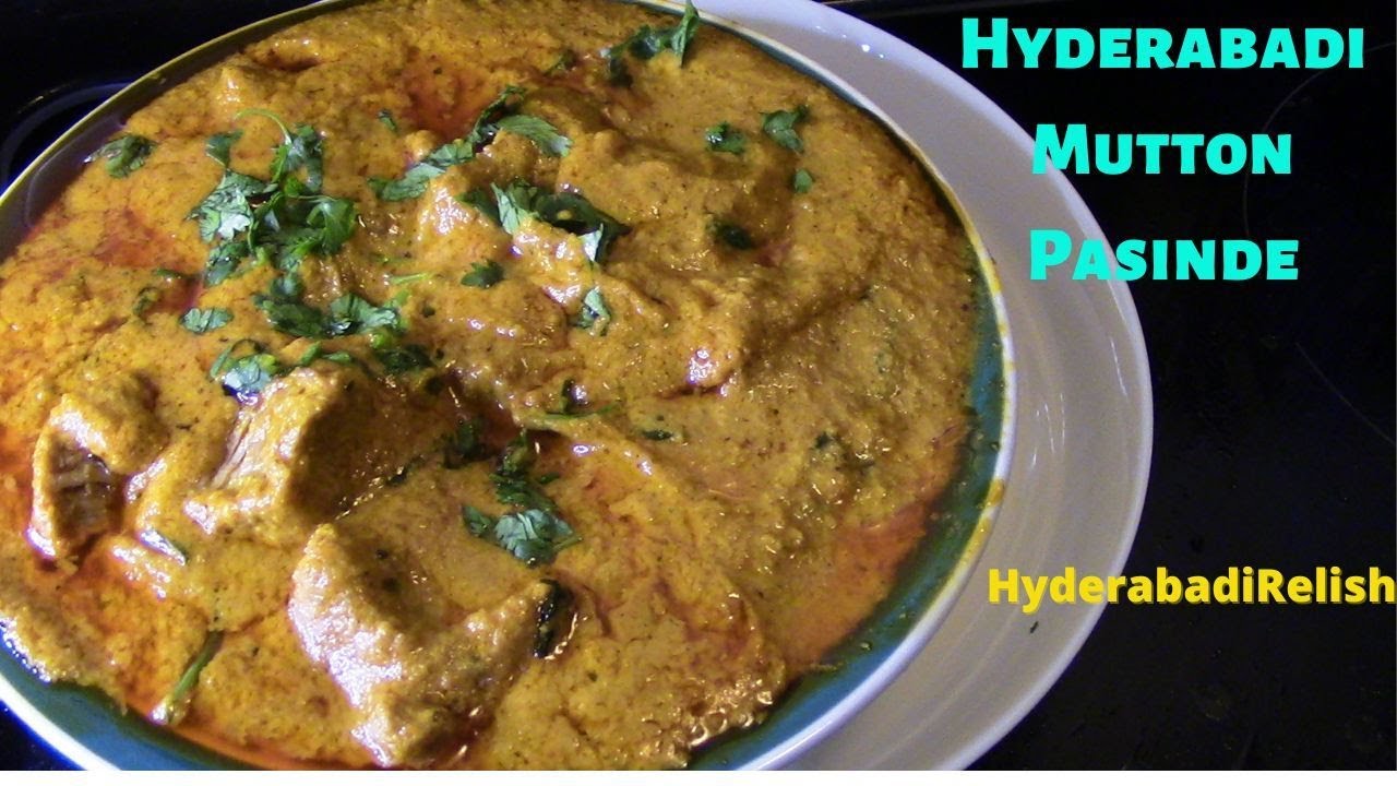 Hyderabadi Pasinde- Authentic Hyderabadi Pasinde ka salan -recipe ...