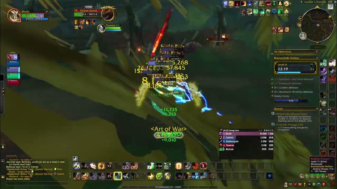 Ret Paladin | Brackenhide Hollow +4 | World of Warcraft | EP14 - YouTube