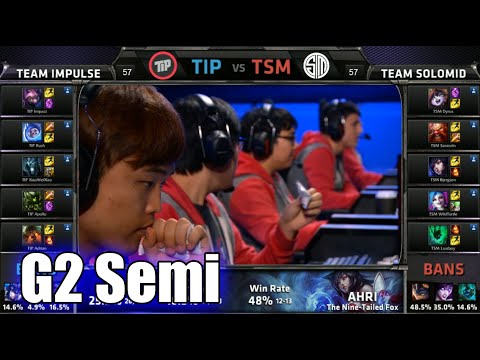 TSM vs Team Impulse | Game 2 Semi Finals S5 NA LCS Spring 2015 playoffs | Team Solomid TSM vs ...