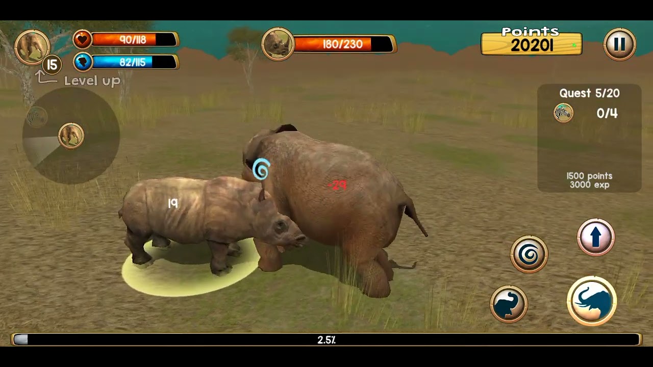 Wild Elephant Sim Part 3 - YouTube