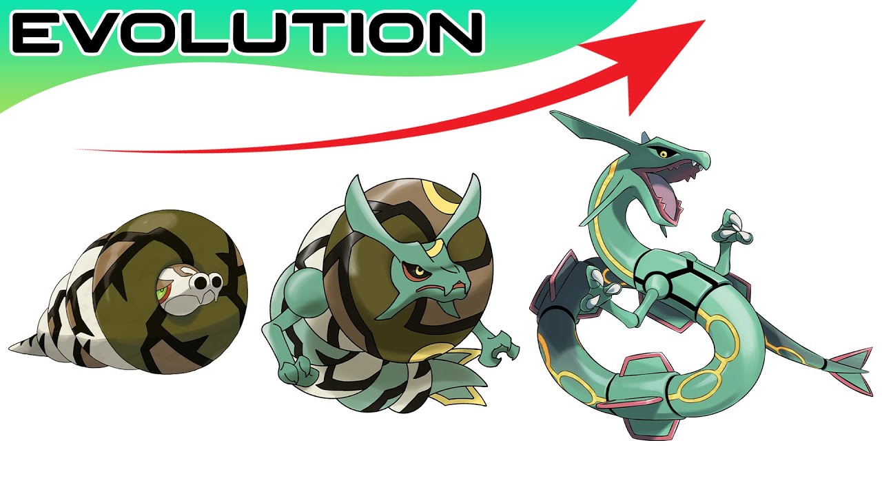 Pokemon Rayquaza Evolution Chart