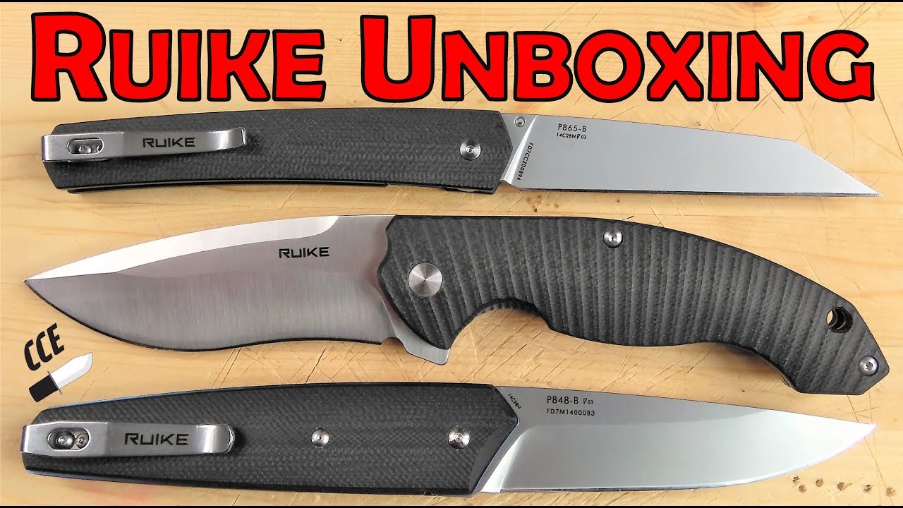 NEW for 2018 - RUIKE Unboxing video - FIRST on YouTube (other than mfr ...