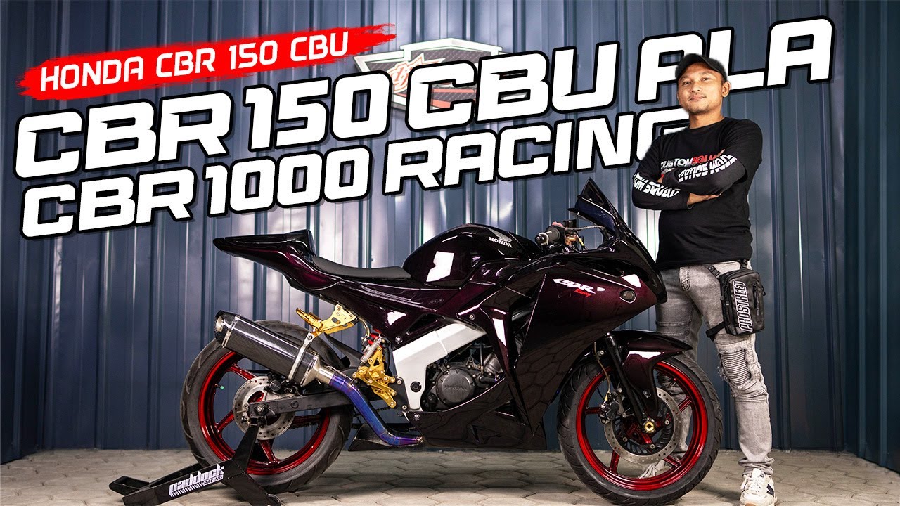 EMANG BOLEH CBR 150 CBU SERASA CBR 1000 RACING?? Review CBR 150 CBU ...