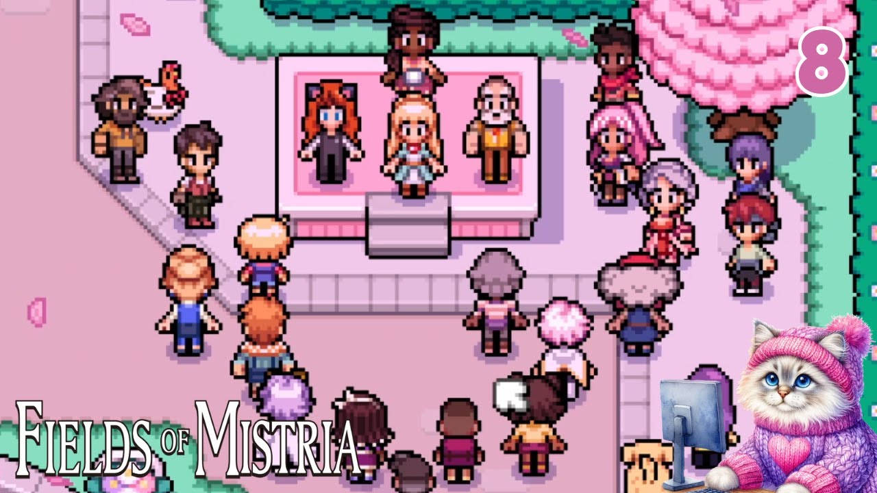 The Spring Festival - Fields of Mistria Part 8 - YouTube