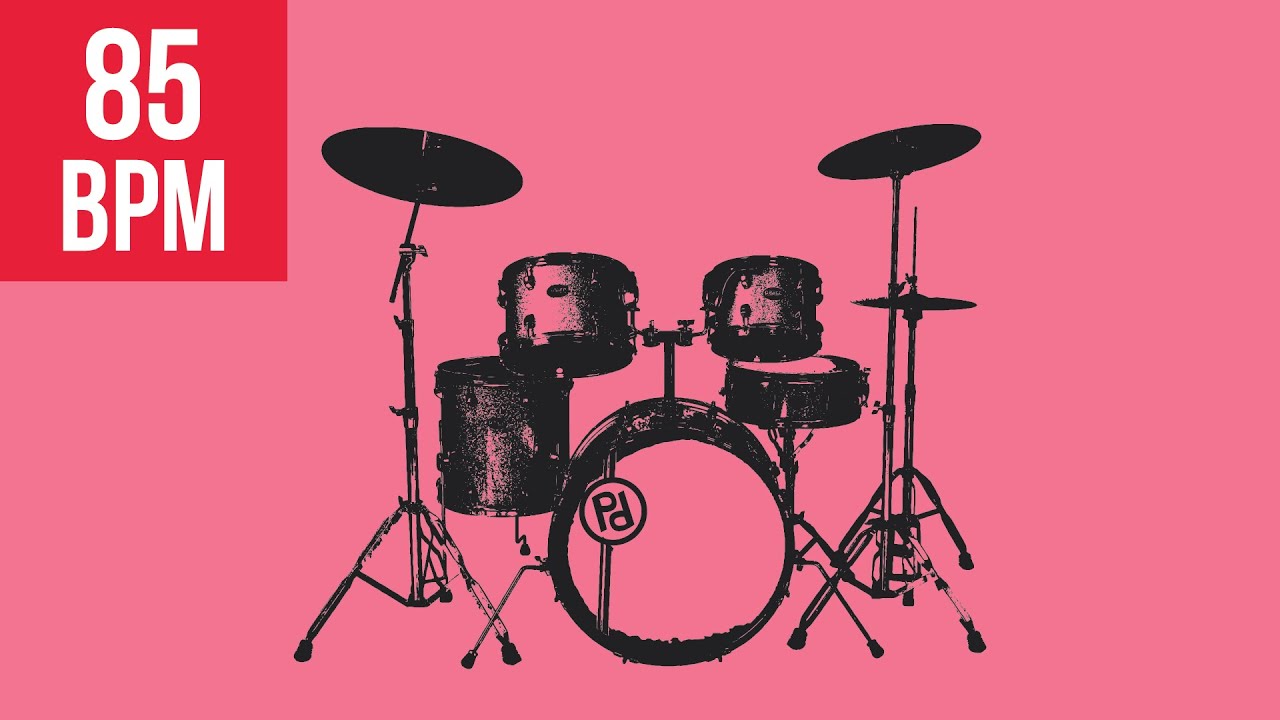 85 bpm laidback funky only drums - YouTube
