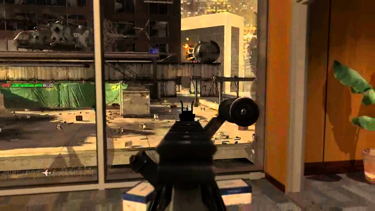 Modern Warfare 2 Highrise Gameplay - YouTube