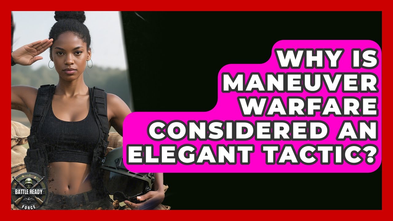 Why Is Maneuver Warfare Considered An Elegant Tactic? - Battle Ready ...