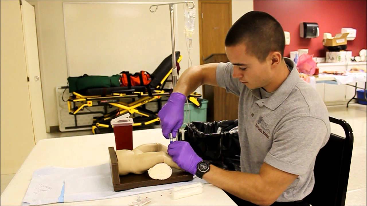 Paramedic National Registry IO skill - YouTube