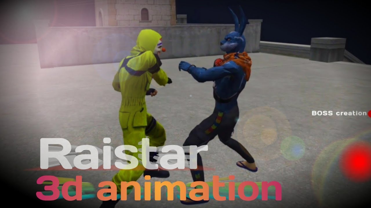 Raistar vs Yellow Criminal || 3d Animation Fight - YouTube