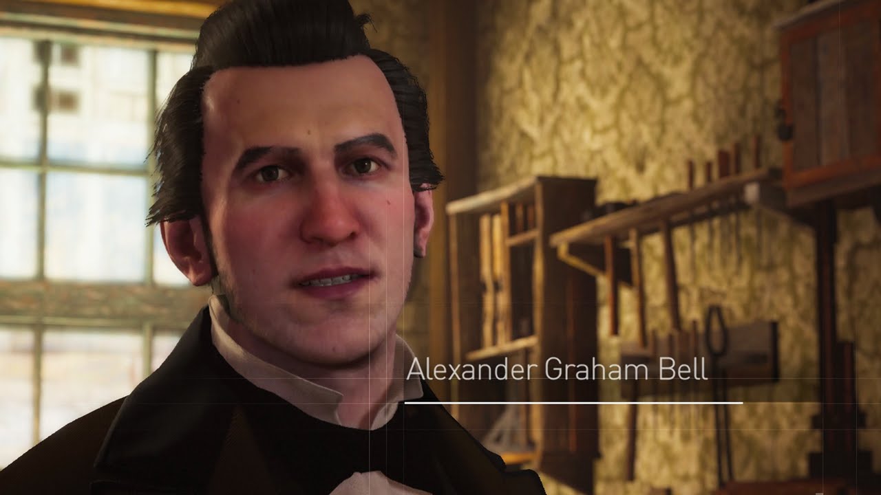 Assassin's Creed Syndicate - Meeting Alexander Graham Bell - YouTube
