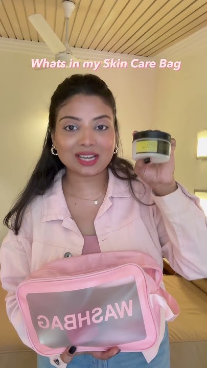 Whats in my skin care bag #shorts #youtubeshorts #skincare #whatsinmybag - YouTube