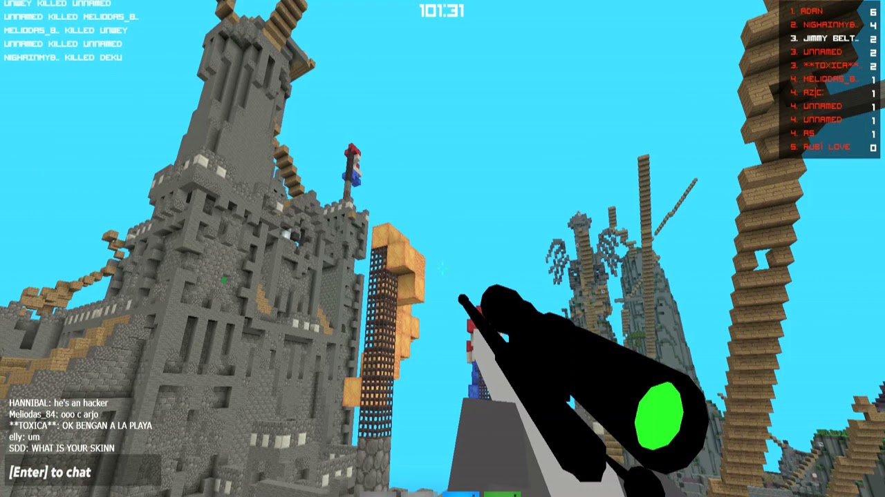 Craftnite io Fly Hacker - YouTube