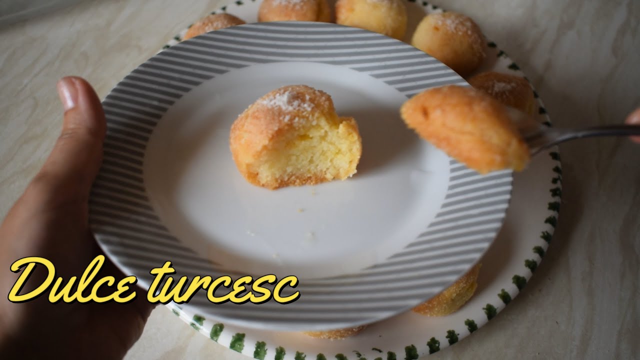 Desert turcesc însiropat/Dulce rapid/Desert pentru bufet - YouTube