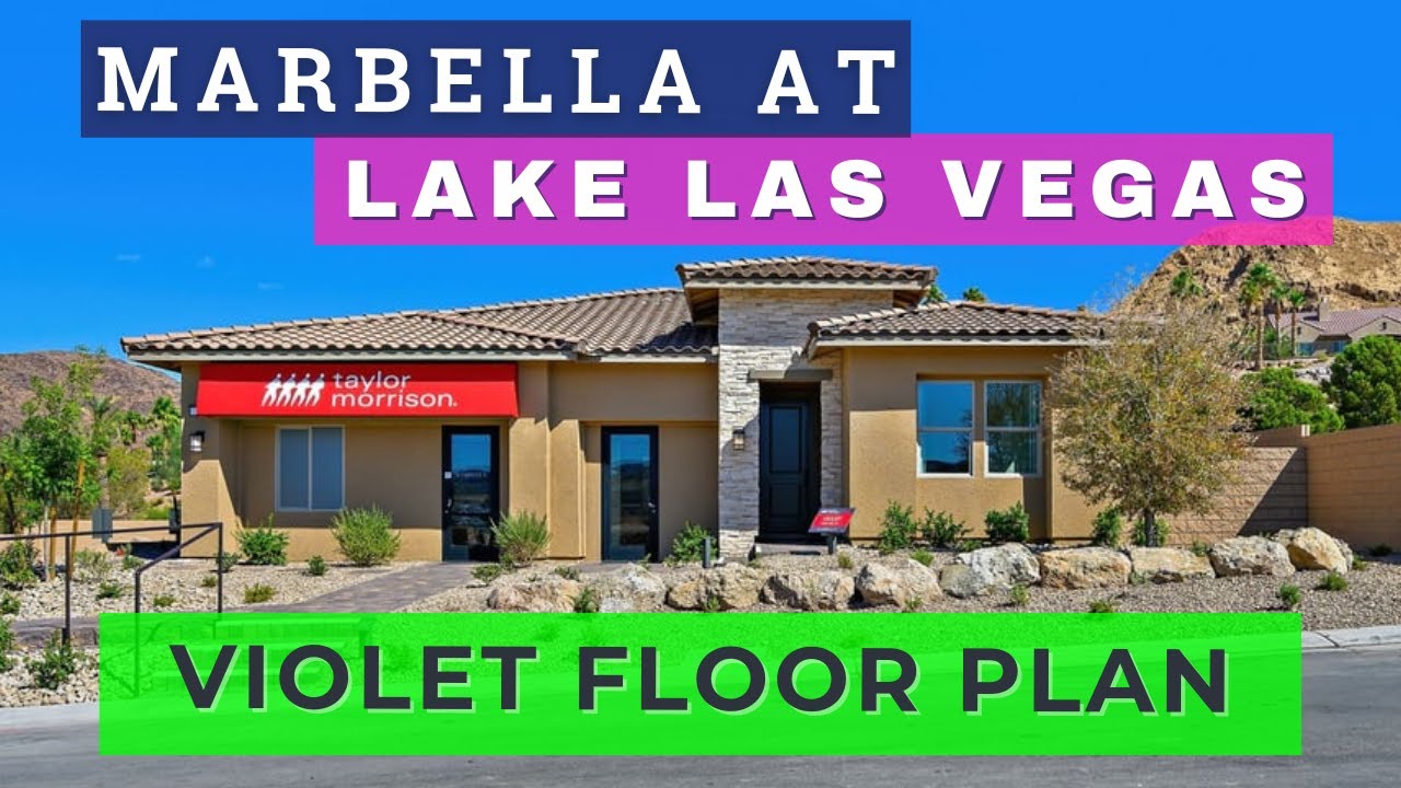 Marbella at Lake Las Vegas - Violet Floor Plan by Taylor Morrison - YouTube