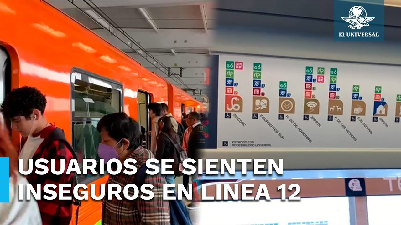 Con miedo, así se vivió la reapertura la Línea 12 - YouTube