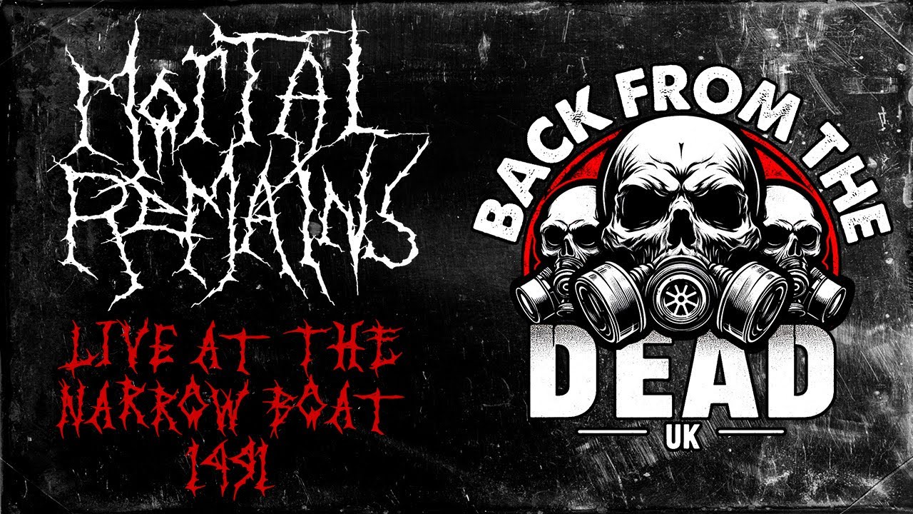 Mortal Remains [ LIVE at The Narrowboat, Nottingham 1991 ] UK Death ...