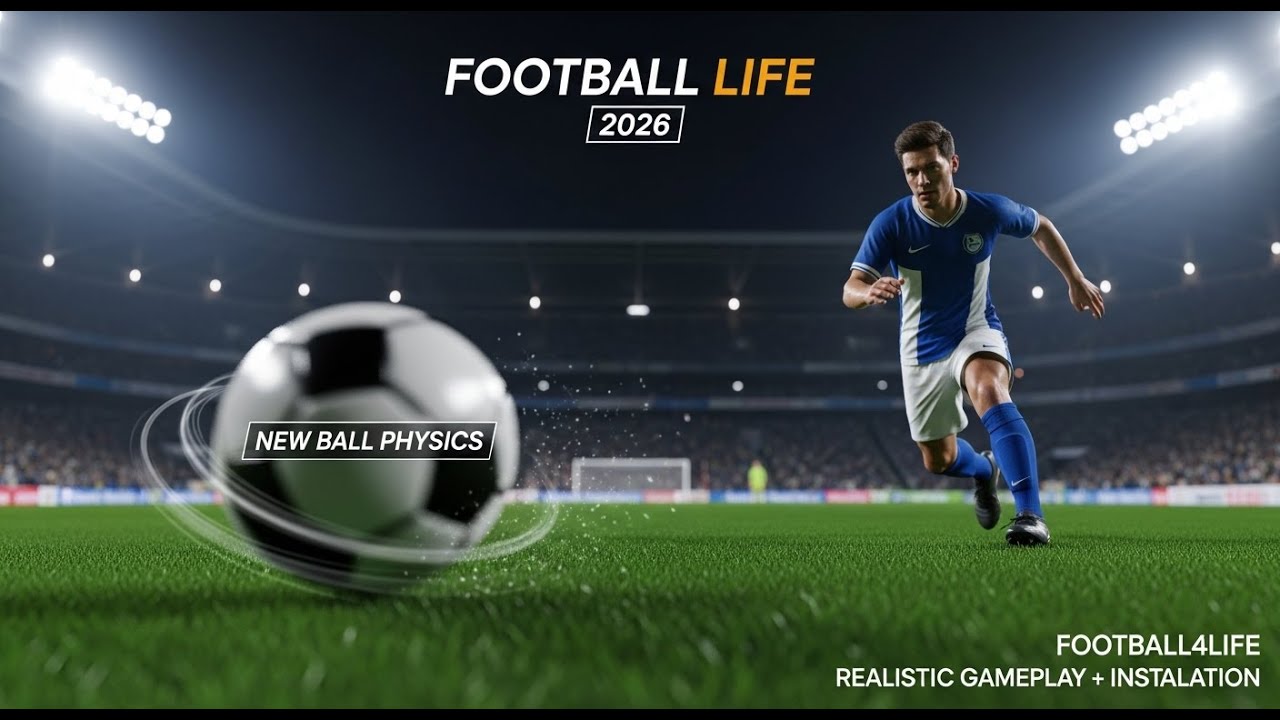 New Ball Physics & Football4Life Realistic Gameplay ⚽ | Football Life ...