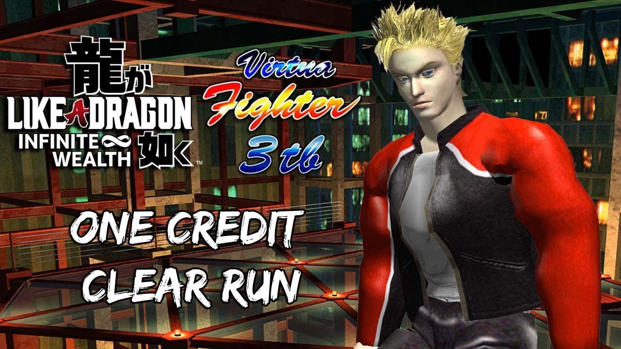 Virtua Fighter 3tb (Model 3) One Credit Clear Run (TEAM BATTLE MODE ...