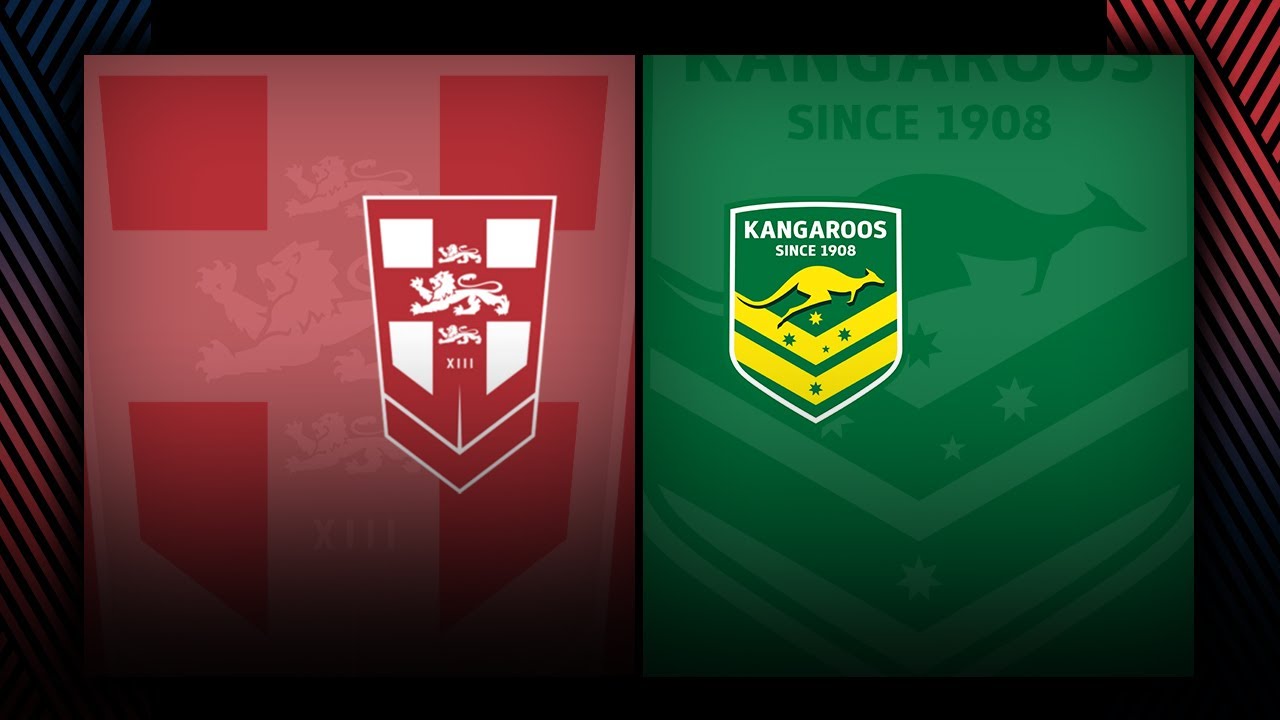 NRL Highlights | 2025 Ashes | England v Australian Kangaroos | Extended ...