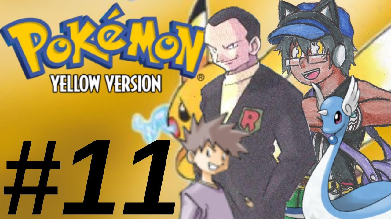 Pokemon Yellow [Extreme Randomizer Nuzlocke] Part 11 A ghost tried to ...