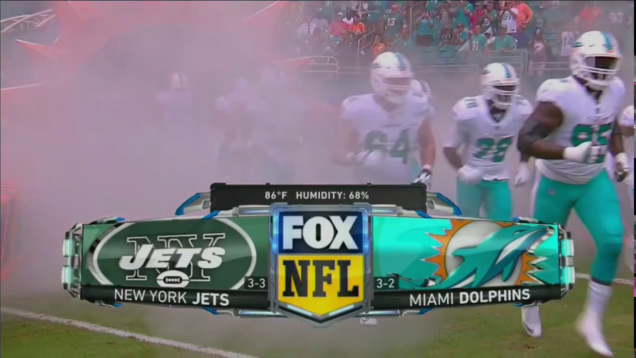 NFL on FOX intro 2017 NYJ@MIA - YouTube