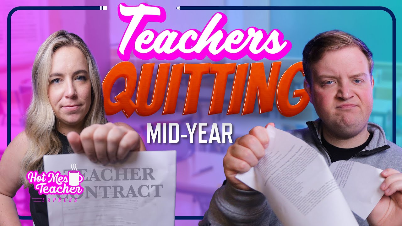 Why Are Teachers Quitting Mid-Year? - YouTube