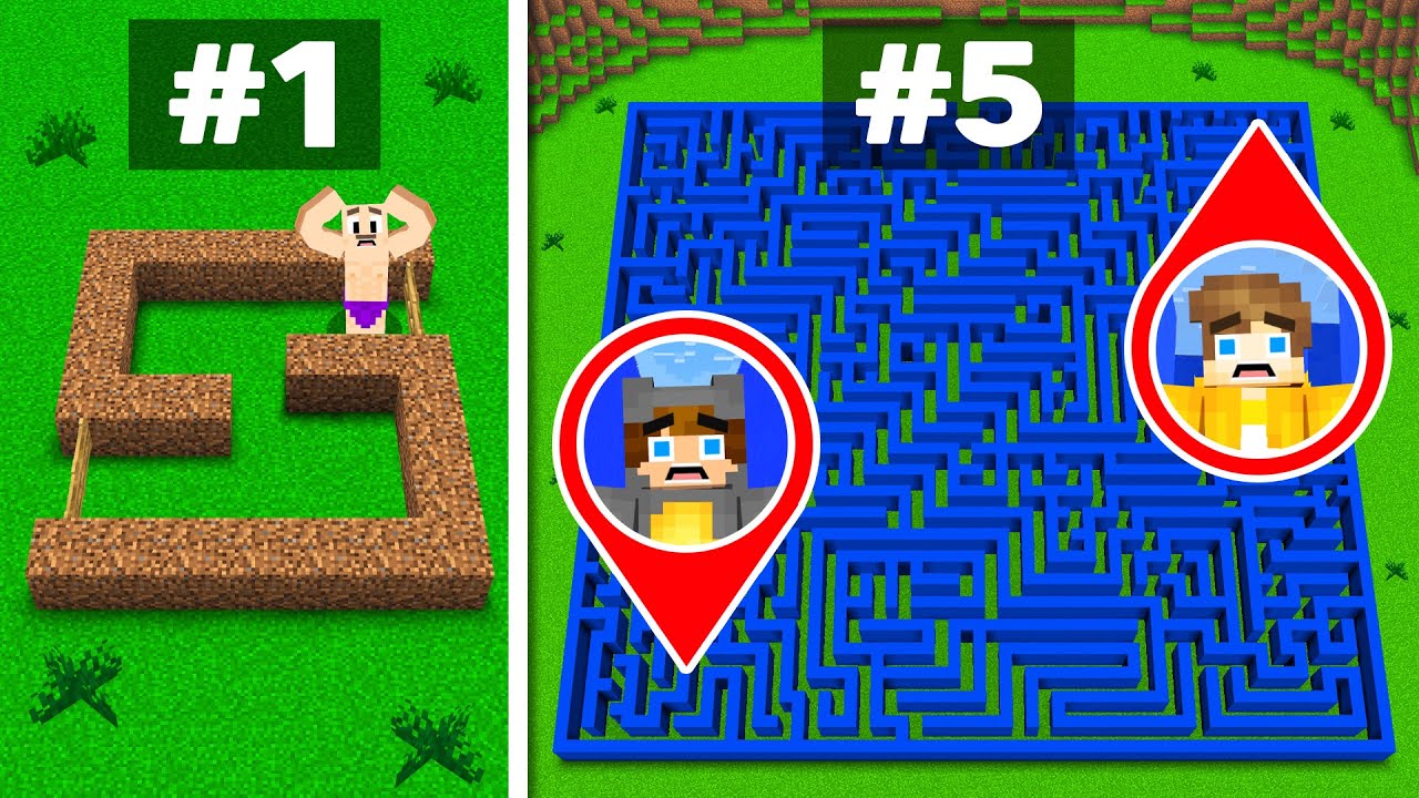 My Viewers Build the Hardest Challenge Map for my Friends in Minecraft ...